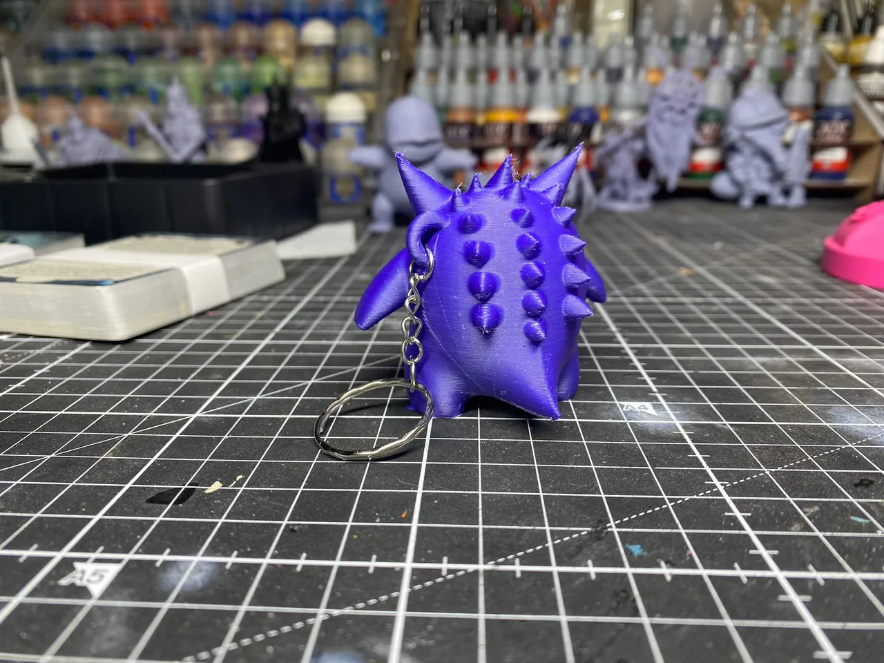 Gengar Keychain by Eon3D | Download free STL model | Printables.com