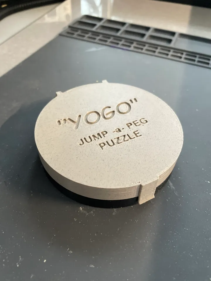 YoGo Vintage Peg Jumping Game by KSipple | Download free STL model ...