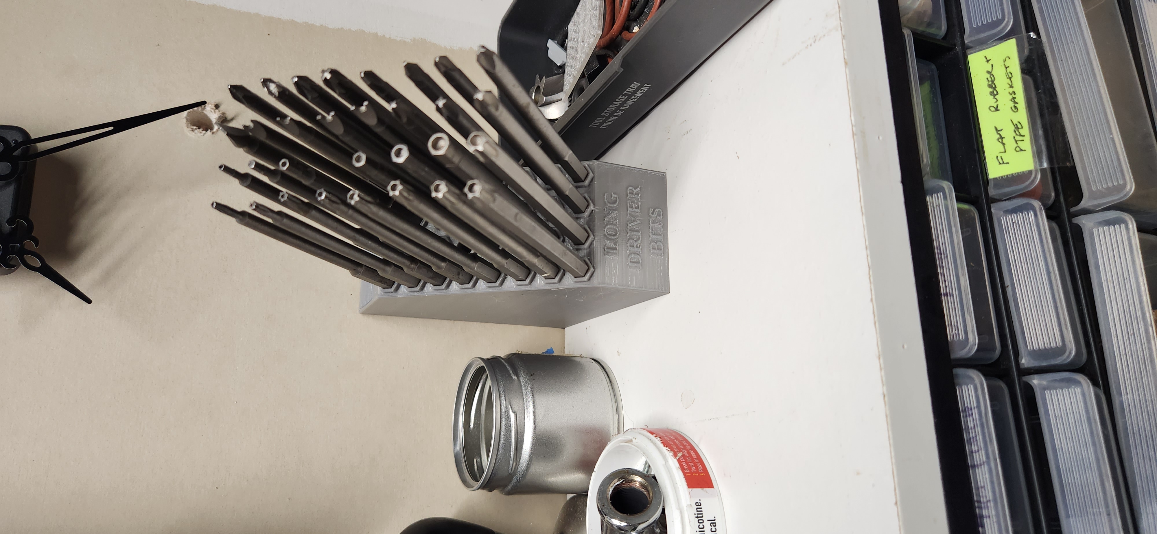 Long Driver Bit Holder by Carlos Bennett | Download free STL model ...