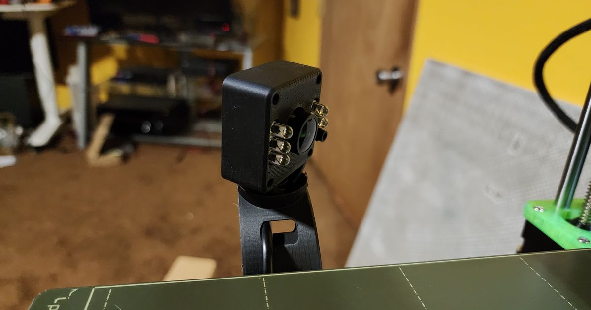 Arducam day/night cam (B0205) mounting arm and case by Christopher ...