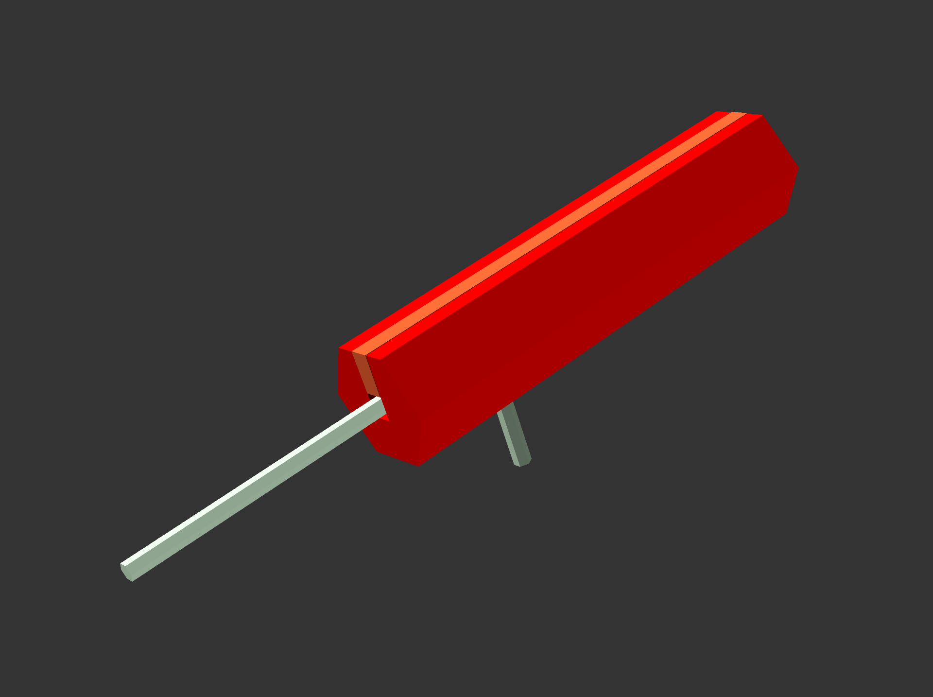 Hex Driver Handle (2mm) by Pete Prodoehl | Download free STL model ...