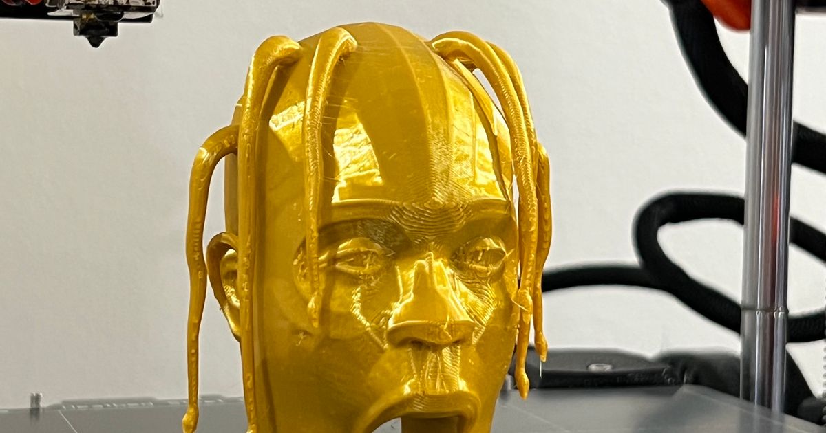 Travis Scott Astroworld Head by aab010799 | Download free STL model ...