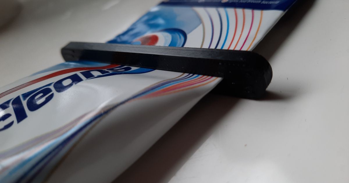 Quick and Easy Toothpaste Squeezer by mcegg | Download free STL model ...