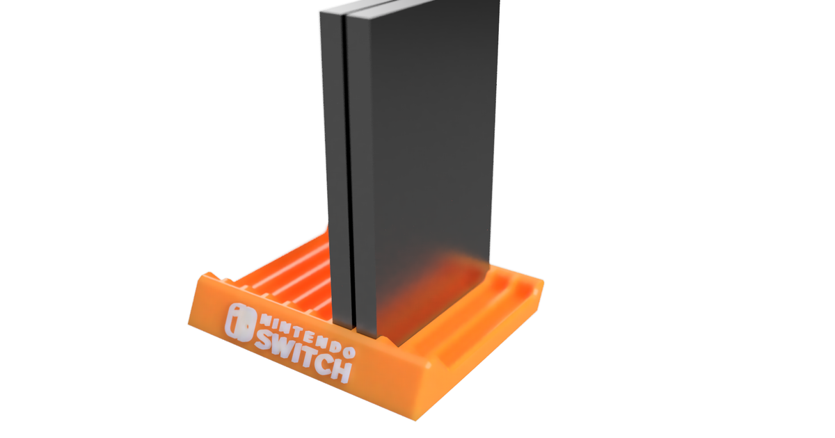 Nintendo Switch Game Holder by tboss | Download free STL model ...