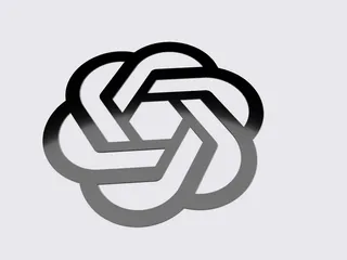 OpenAI / ChatGPT Logo by ToxicMaxi | Download free STL model ...