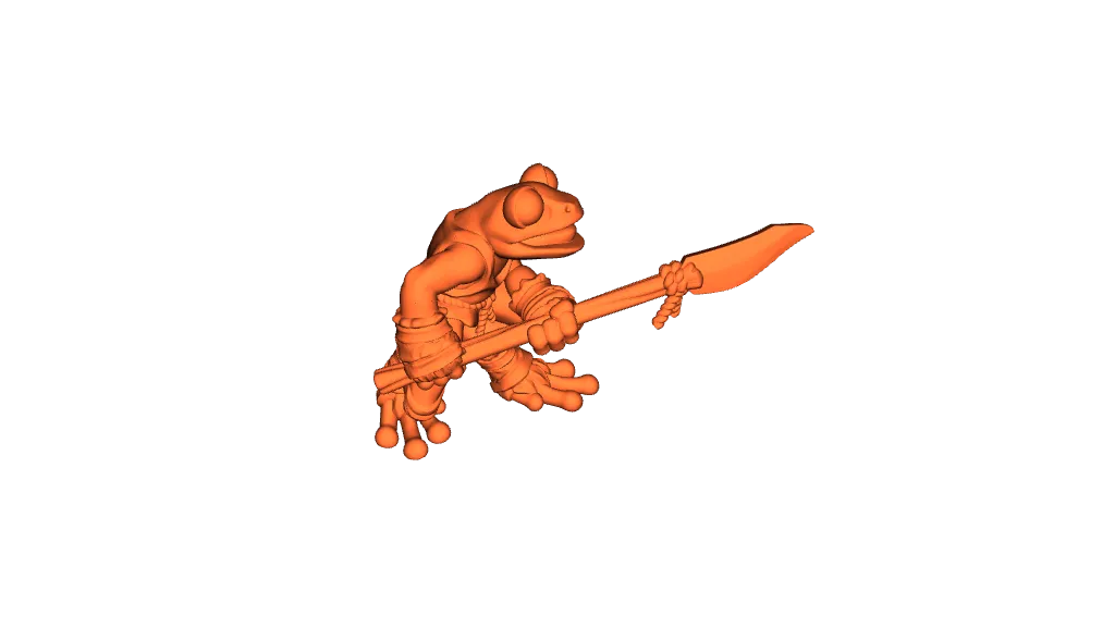 Frogfolk Sample Set (clothed) by Printed Encounter | Download free STL ...