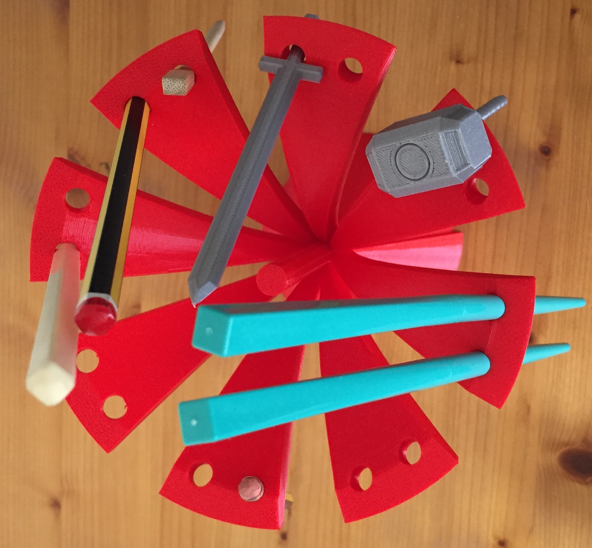 Upright Chopstick Stand by Mr Woggles | Download free STL model ...