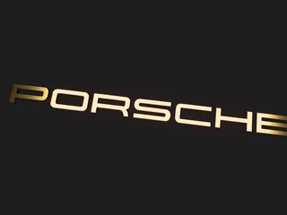 Porsche Simple Logo by ToxicMaxi | Download free STL model | Printables.com