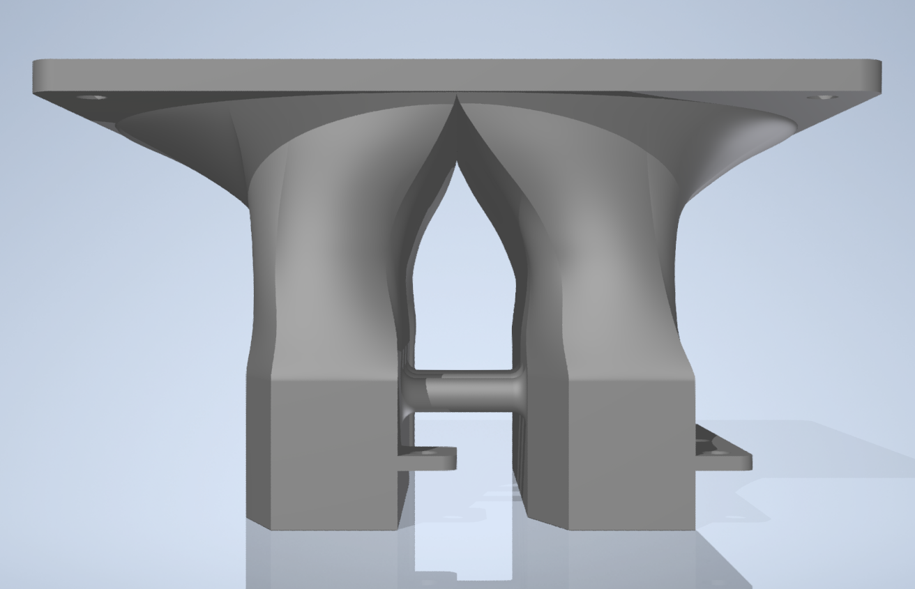 Dual Nvidia Tesla P40 Fan Mount (80mm, 92mm, 120mm) by jackleberryfin ...