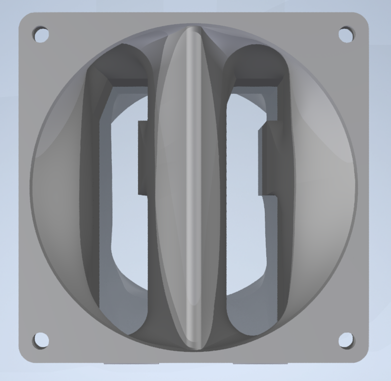 Dual Nvidia Tesla P40 Fan Mount (80mm, 92mm, 120mm) by jackleberryfin ...