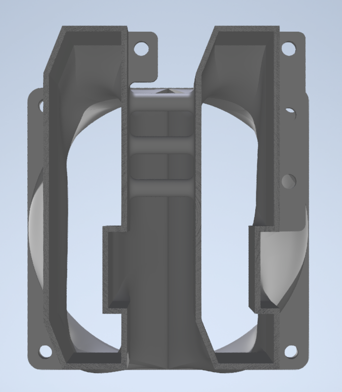 Dual Nvidia Tesla P40 Fan Mount (80mm, 92mm, 120mm) por jackleberryfin ...
