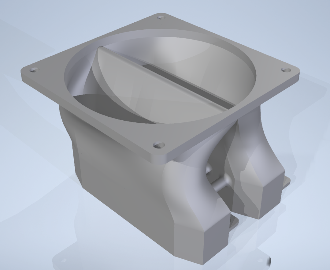 Dual Nvidia Tesla P40 Fan Mount (80mm, 92mm, 120mm) by jackleberryfin ...