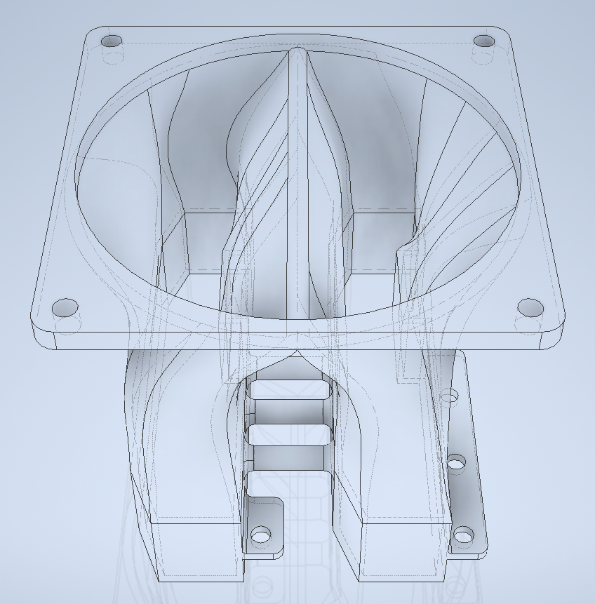 Dual Nvidia Tesla P40 Fan Mount (80mm, 92mm, 120mm) by jackleberryfin ...