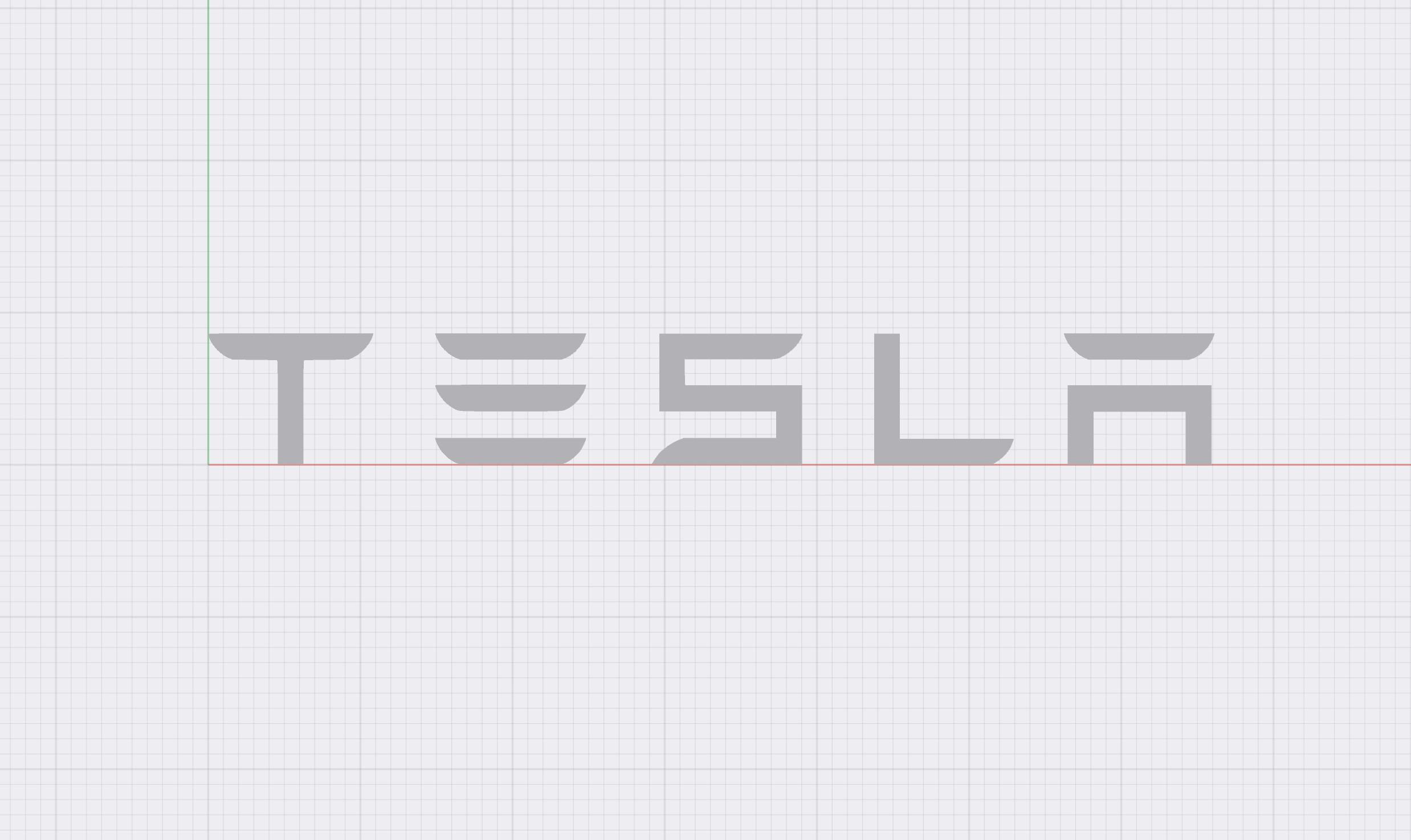 Tesla Simple Logo by ToxicMaxi | Download free STL model | Printables.com
