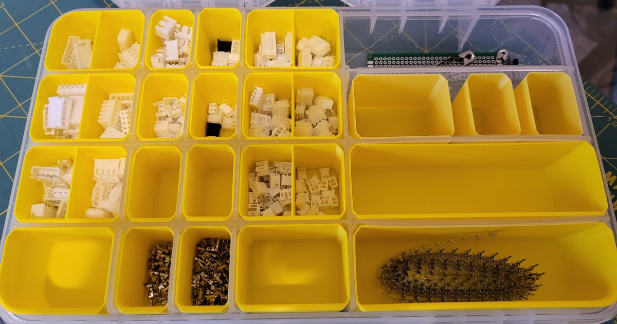 Plano 3650 Bin Organizers by LCSteve | Download free STL model ...