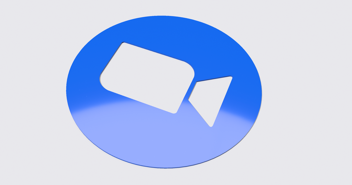 Zoom Logo by ToxicMaxi | Download free STL model | Printables.com