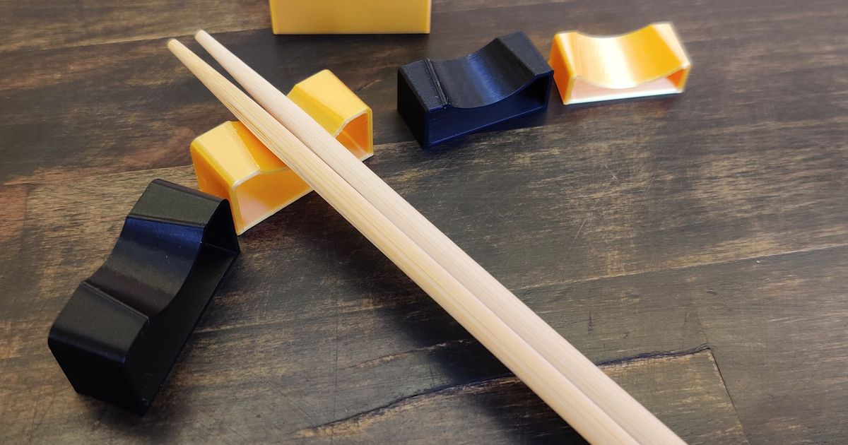 4 in 1 Chopsticks holder by Mr. Nobody | Download free STL model ...