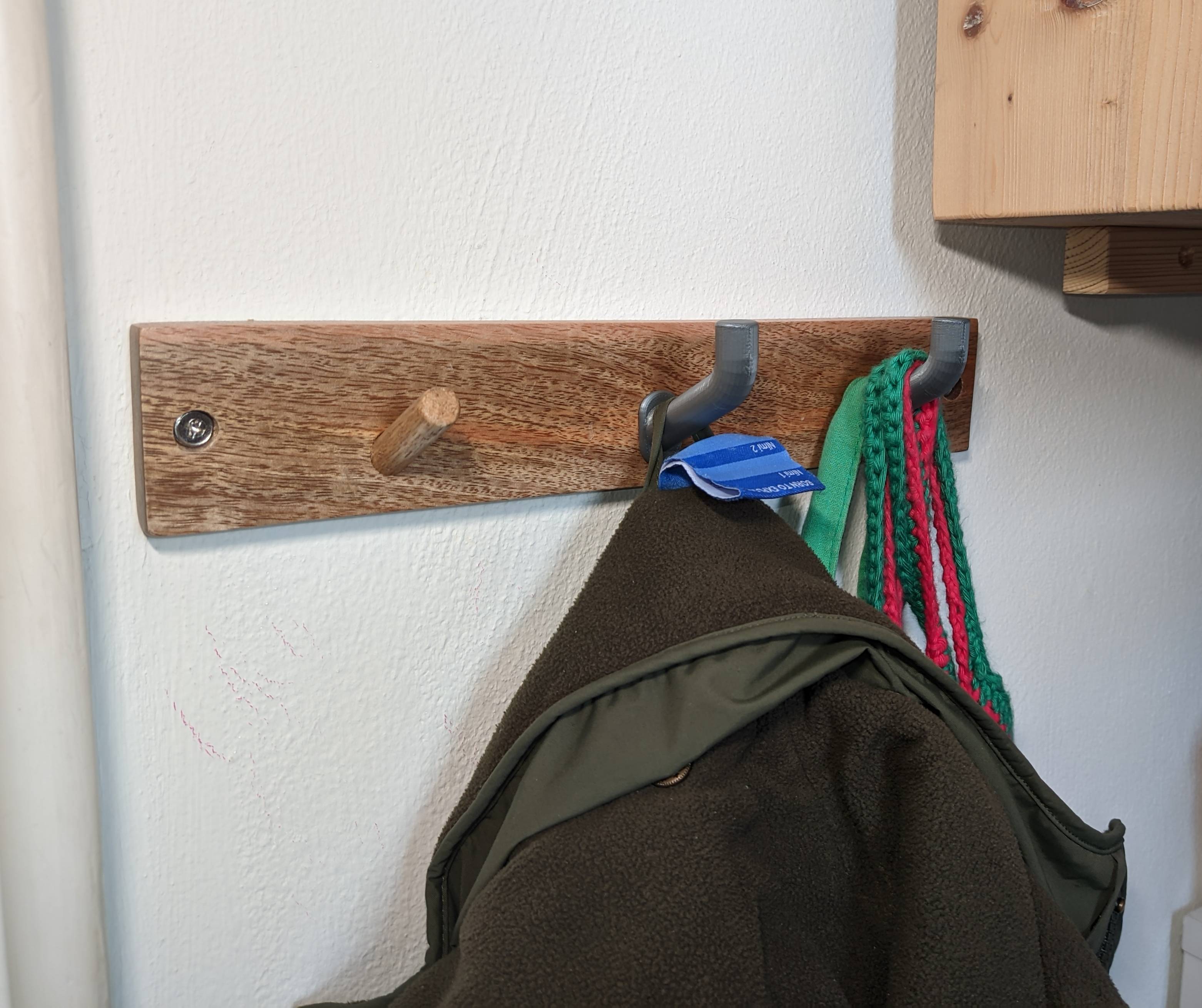 H&M Wooden Hanger Extension by buchnema | Download free STL model ...