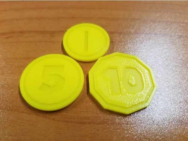 Monopoly Gamer Replacement Coins by Samwell | Download free STL model ...