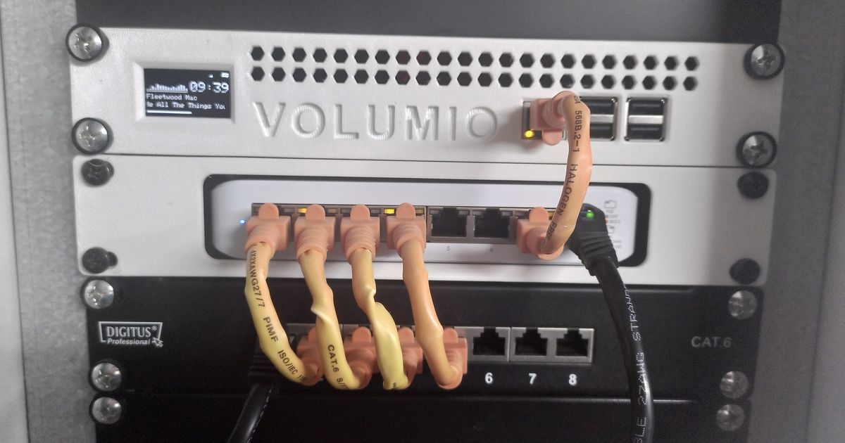 pi 3 rack mount 10 zoll OLED by ttt126 | Download free STL model ...