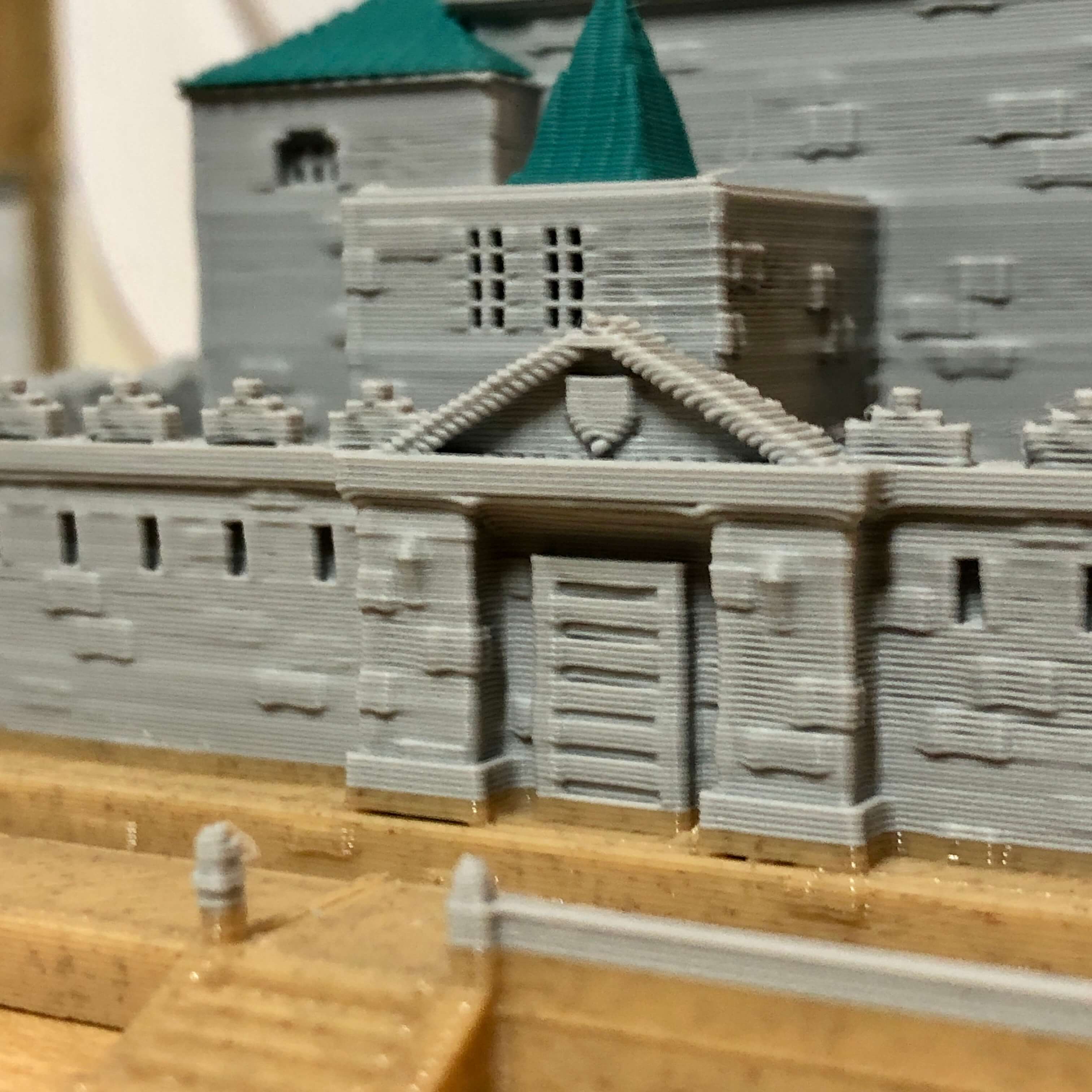 Hyrule Castle - The Legend of Zelda: Ocarina of Time by MiniWorld3D ...