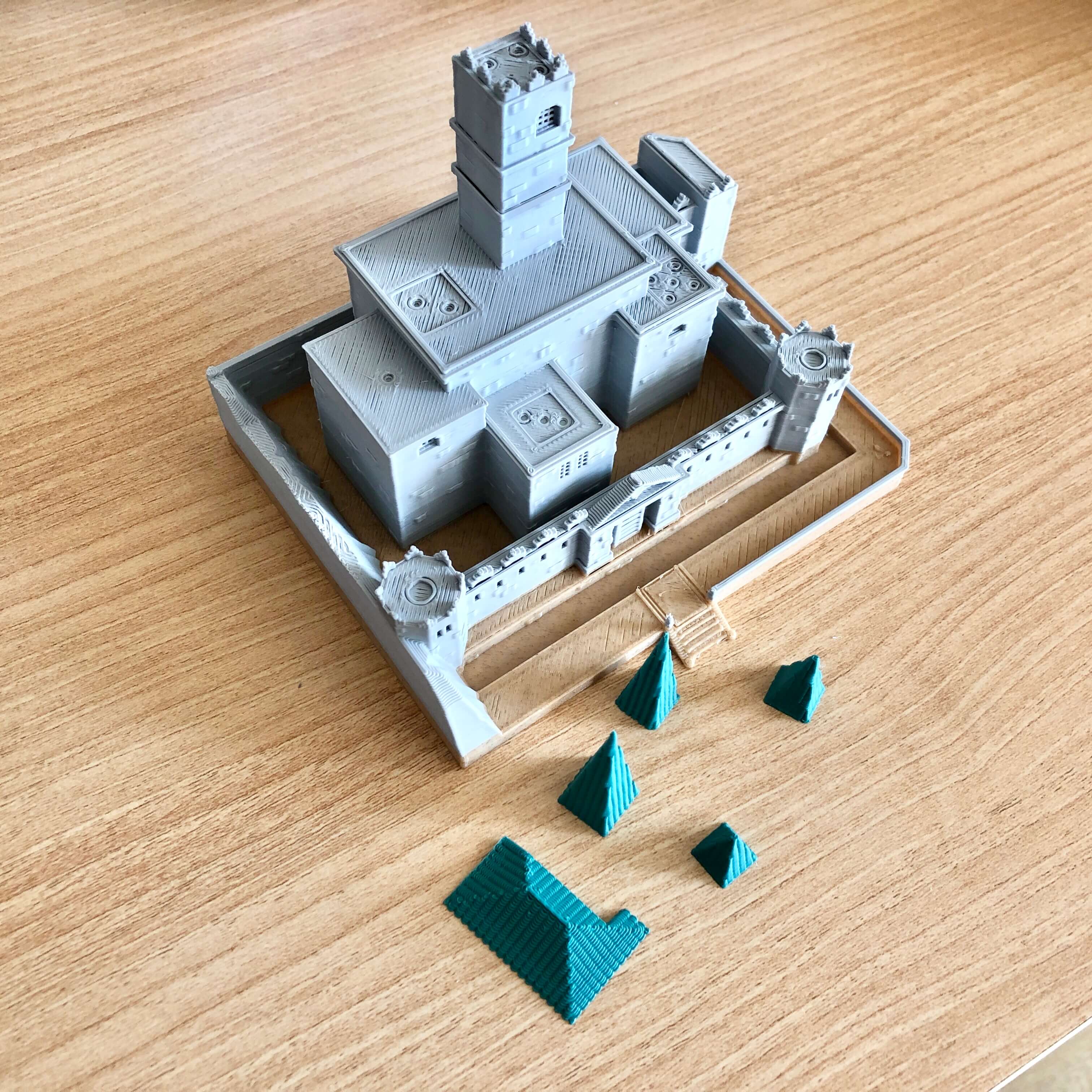 Hyrule Castle - The Legend of Zelda: Ocarina of Time by MiniWorld3D ...