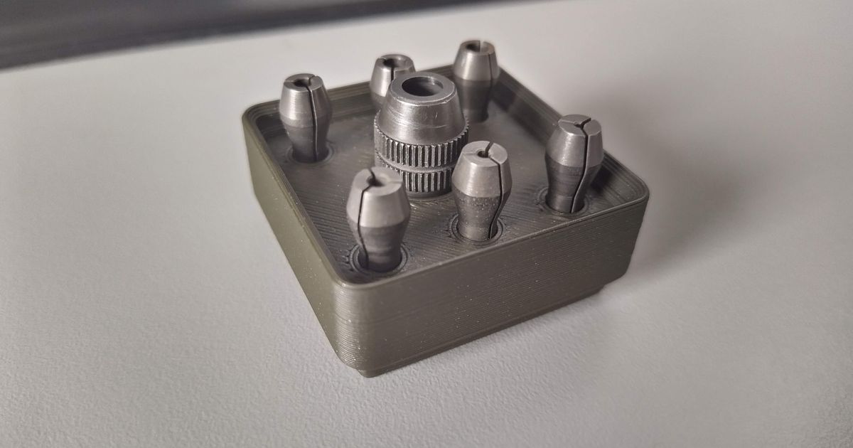 Gridfinity Proxxon Collets by Zoid | Download free STL model ...