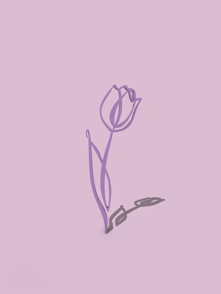 Flower bookmark by stl_ | Download free STL model | Printables.com