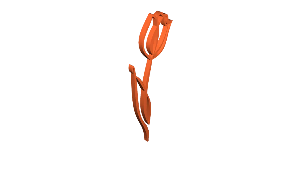 Flower bookmark by stl_ | Download free STL model | Printables.com