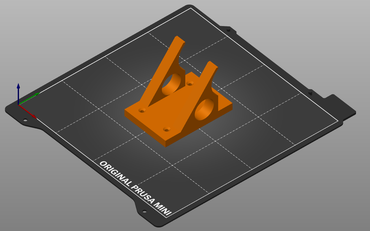Wall mount for tripod by Merrist | Download free STL model | Printables.com