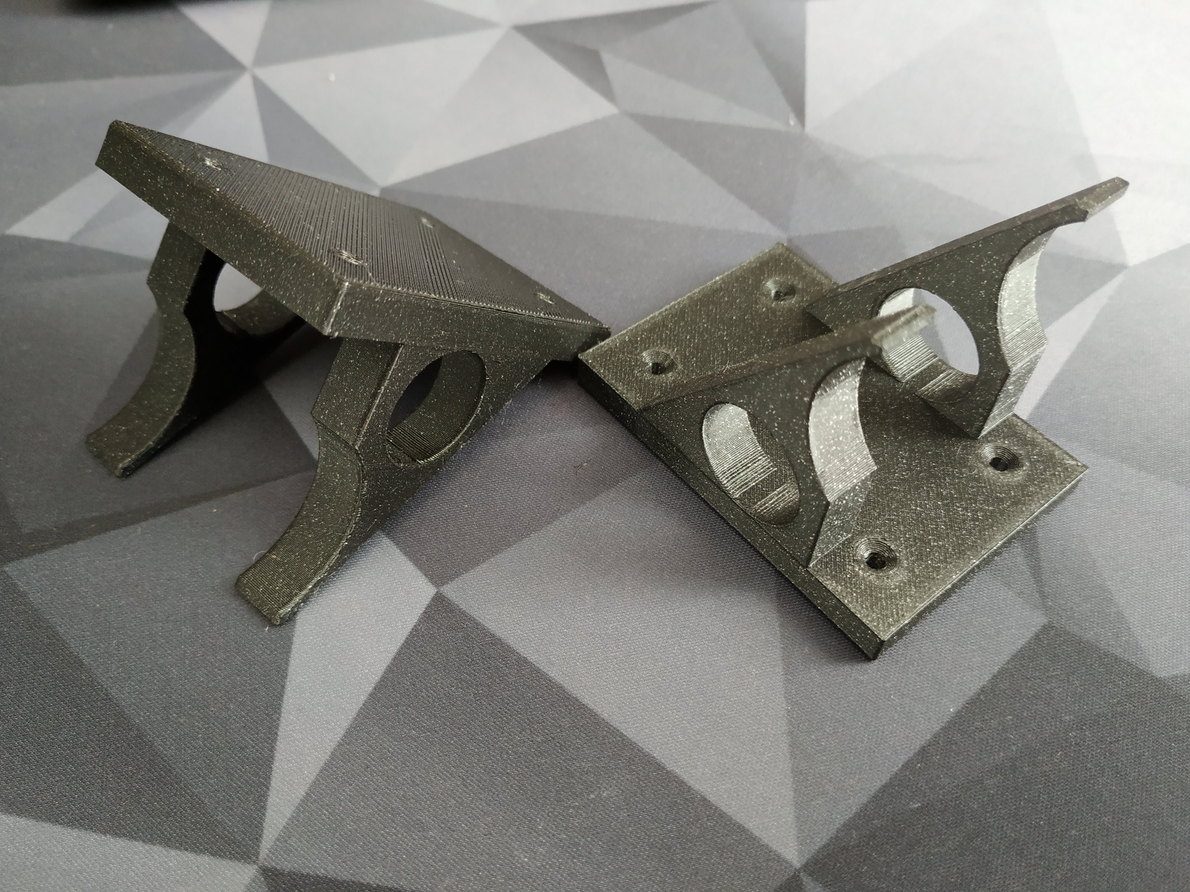 Wall mount for tripod by Merrist | Download free STL model | Printables.com