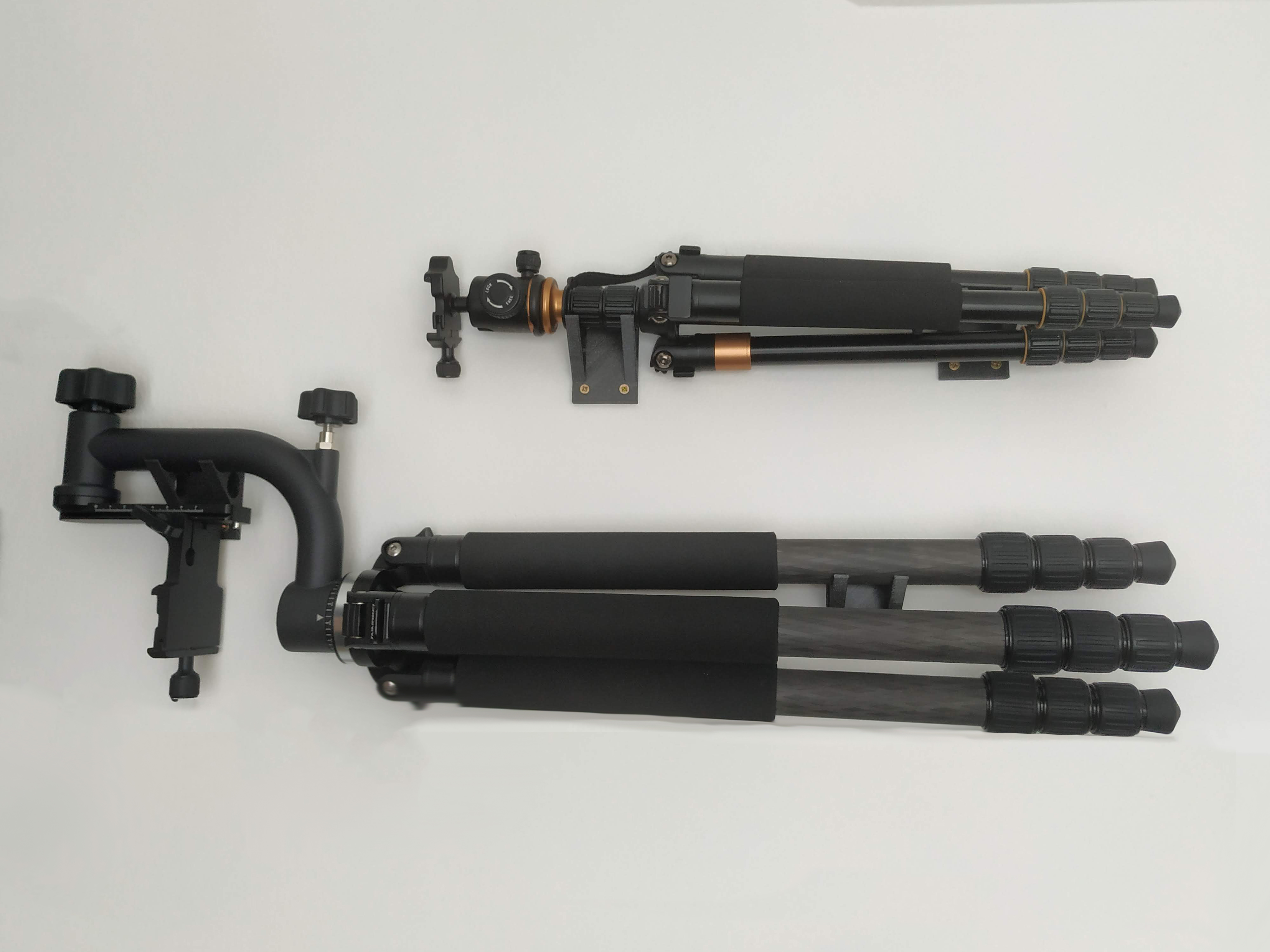 Wall mount for tripod by Merrist | Download free STL model | Printables.com