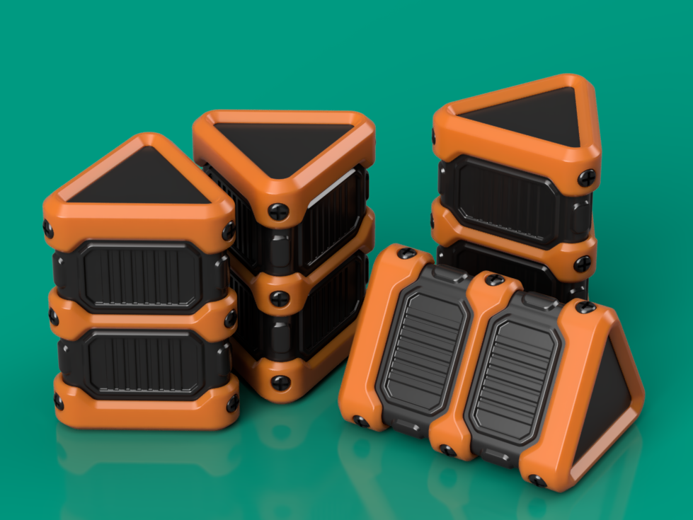 Triangular modular box by Sergei Grigorenko | Download free STL model | Printables.com