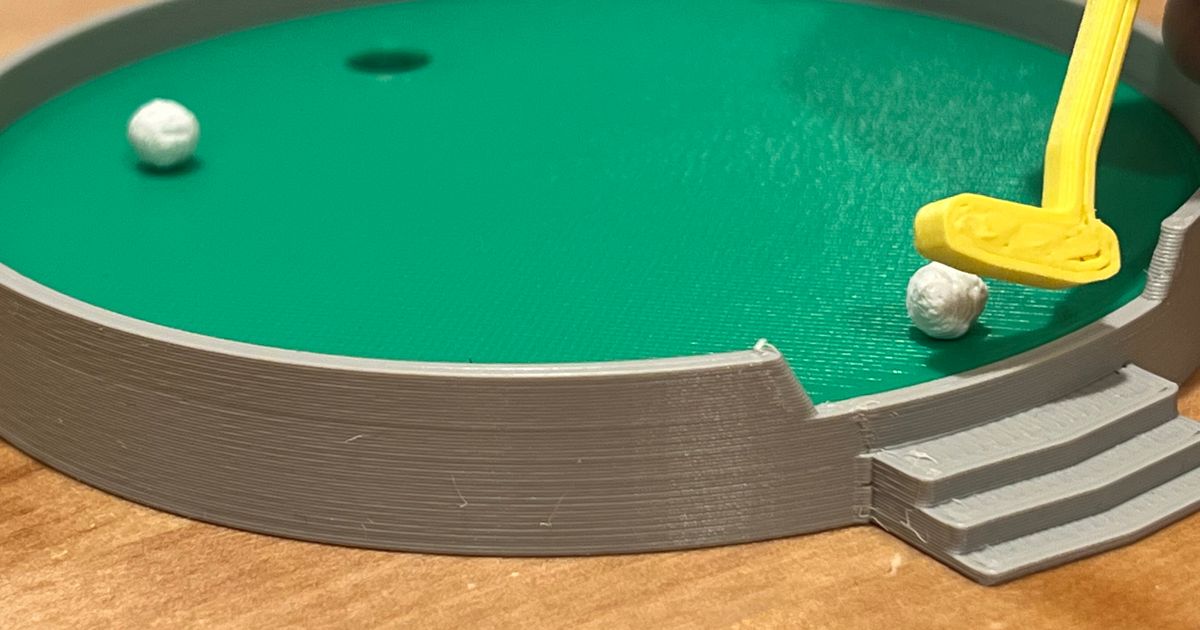 Mini Golf 1 by mattstudio | Download free STL model | Printables.com
