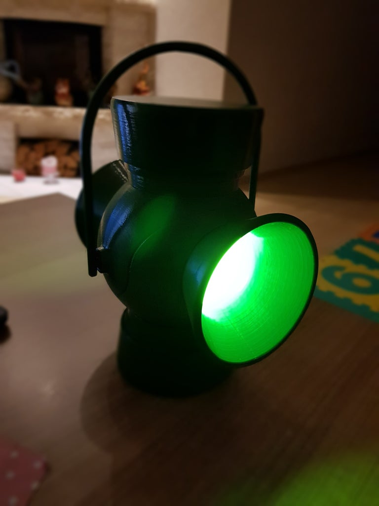 Green Lantern - luminous by Hedo3D | Download free STL model ...