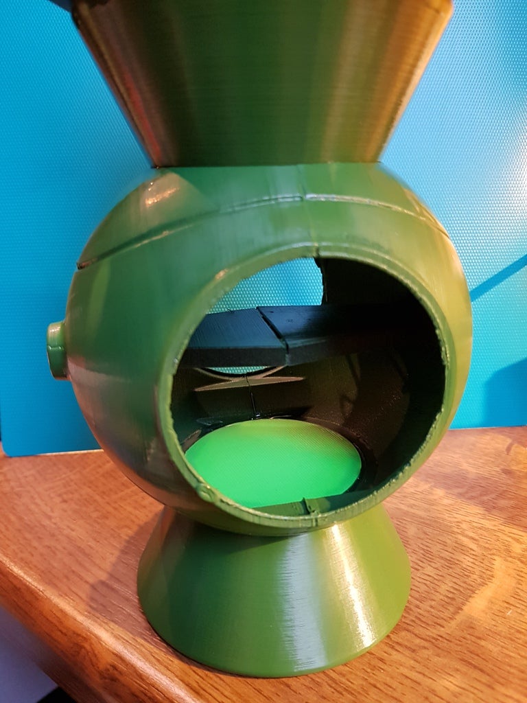 Green Lantern - luminous by Hedo3D | Download free STL model ...