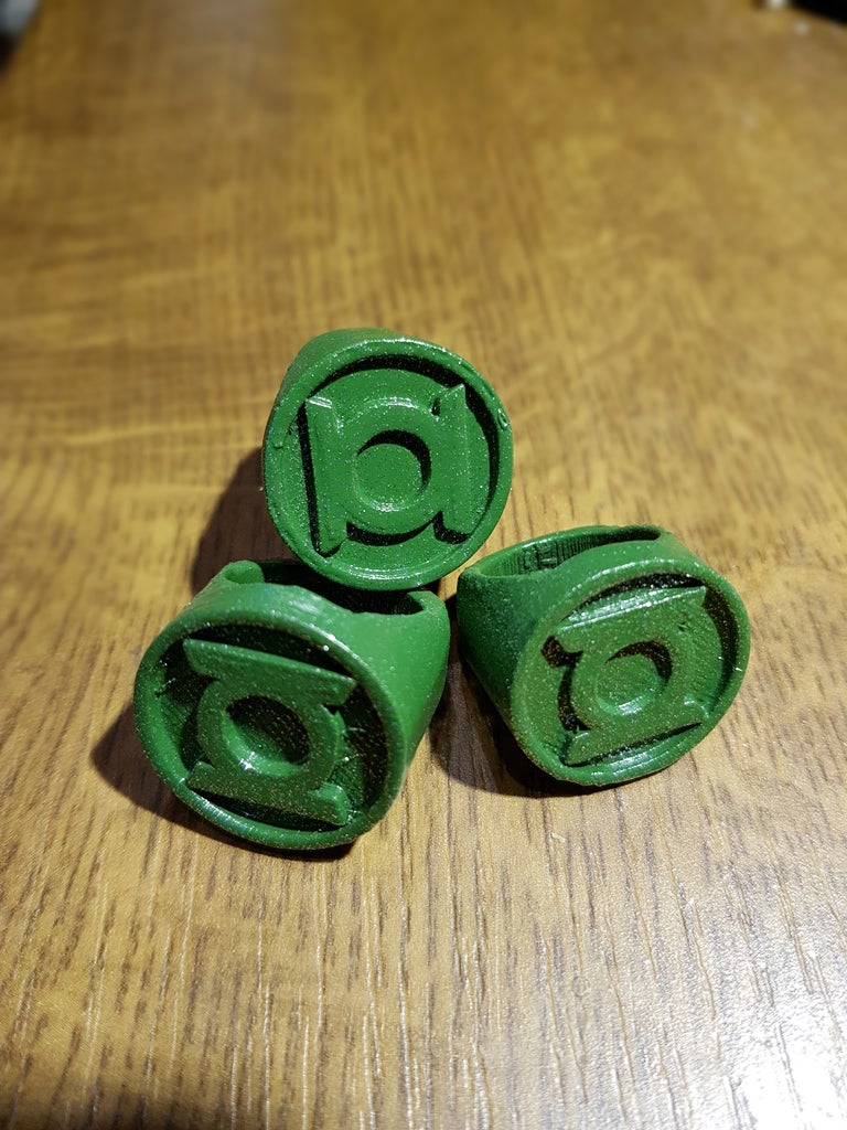 Green Lantern - luminous by Hedo3D | Download free STL model ...