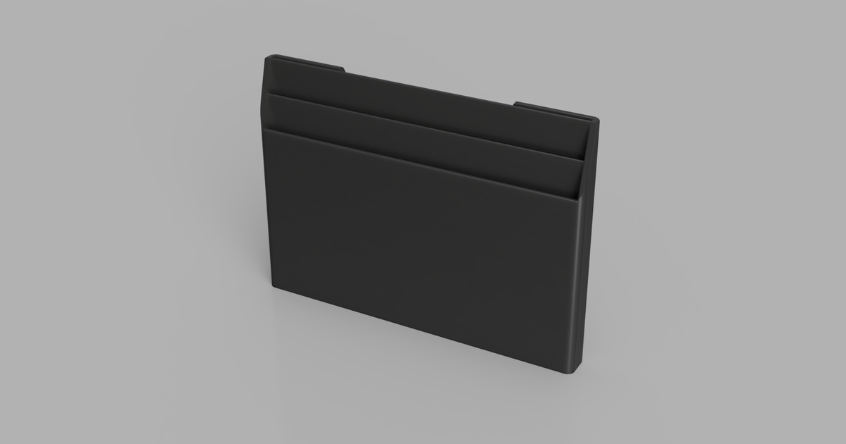 Modern slim card wallet (Fully 3D printed) by Marek Pokorný | Download ...