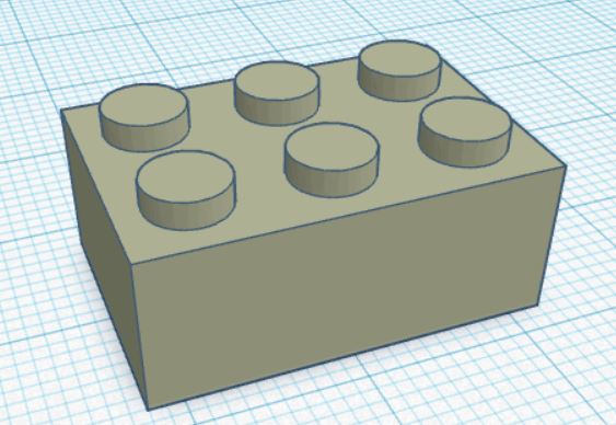 Lego Brick 2x3 by Printer-2.0 | Download free STL model | Printables.com