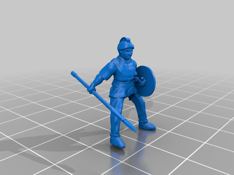 Punic Wars - Spanish Medium Cavalry by Guy_montag | Download free STL ...