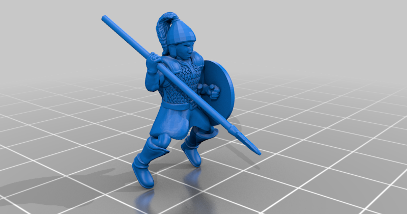 Punic Wars - Libyan Medium Cavalry by Guy_montag | Download free STL ...