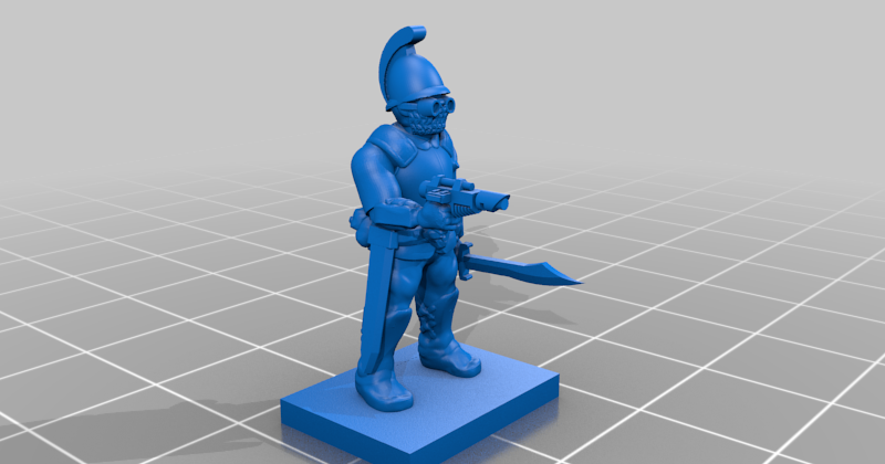 Steampunk - Line Infantry Command by Guy_montag | Download free STL ...