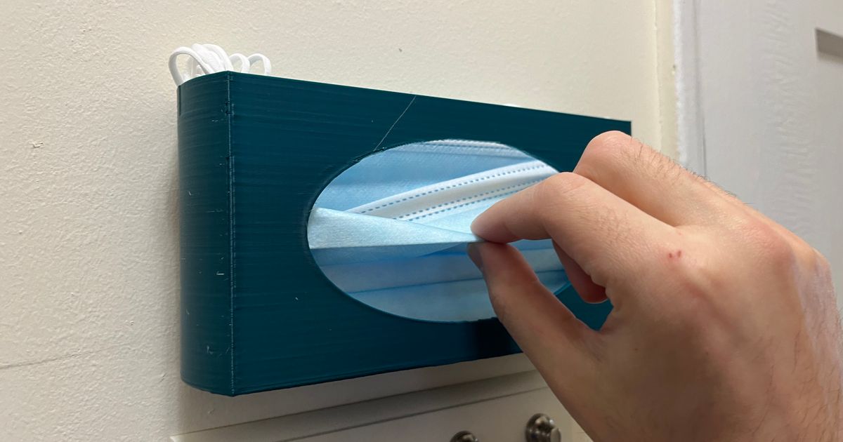 Surgical Mask Dispenser by alexberkowitz | Download free STL model ...