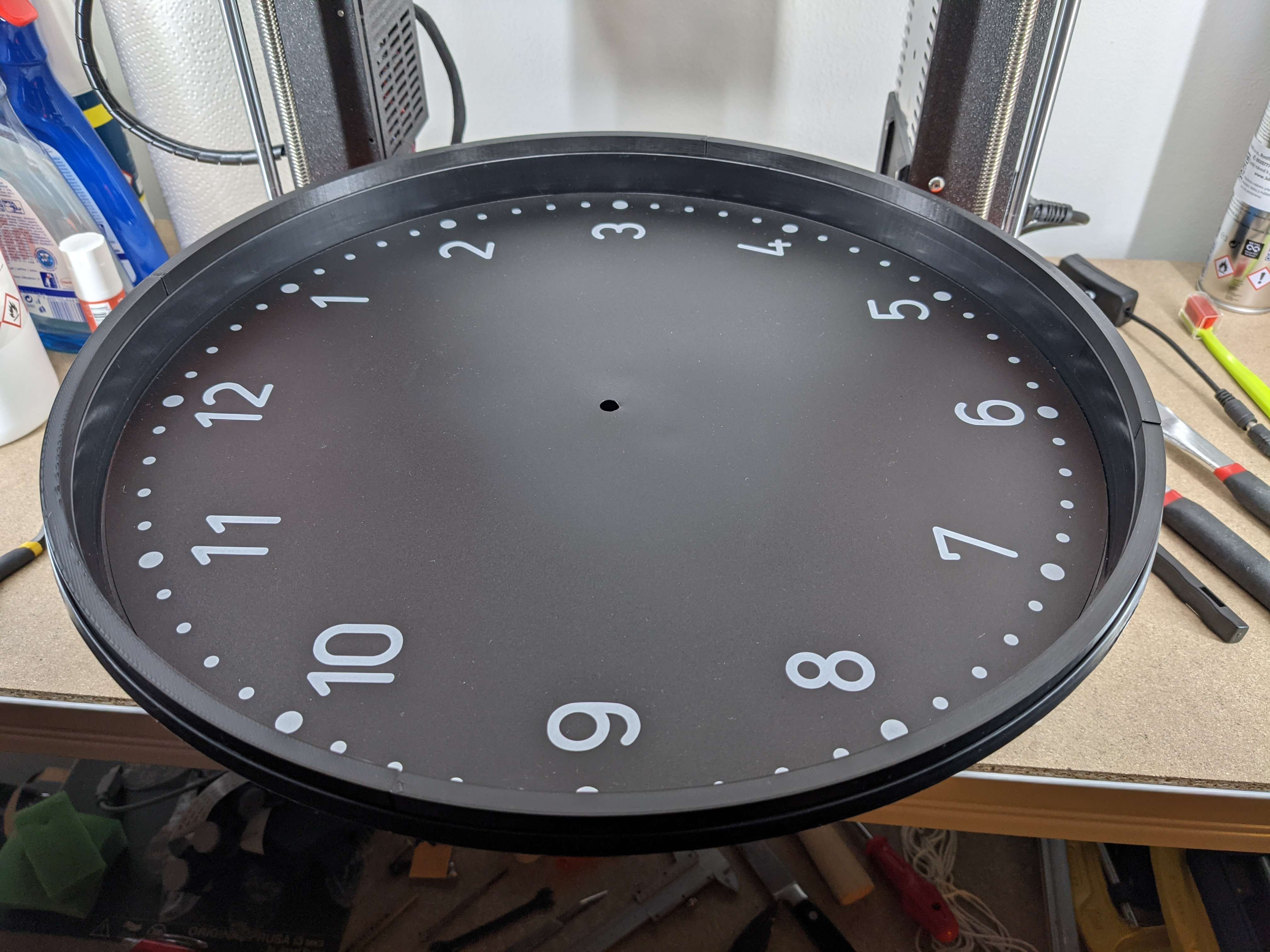 Larger standoff for older Bondis - Improved Wandering Hour Clock by ...