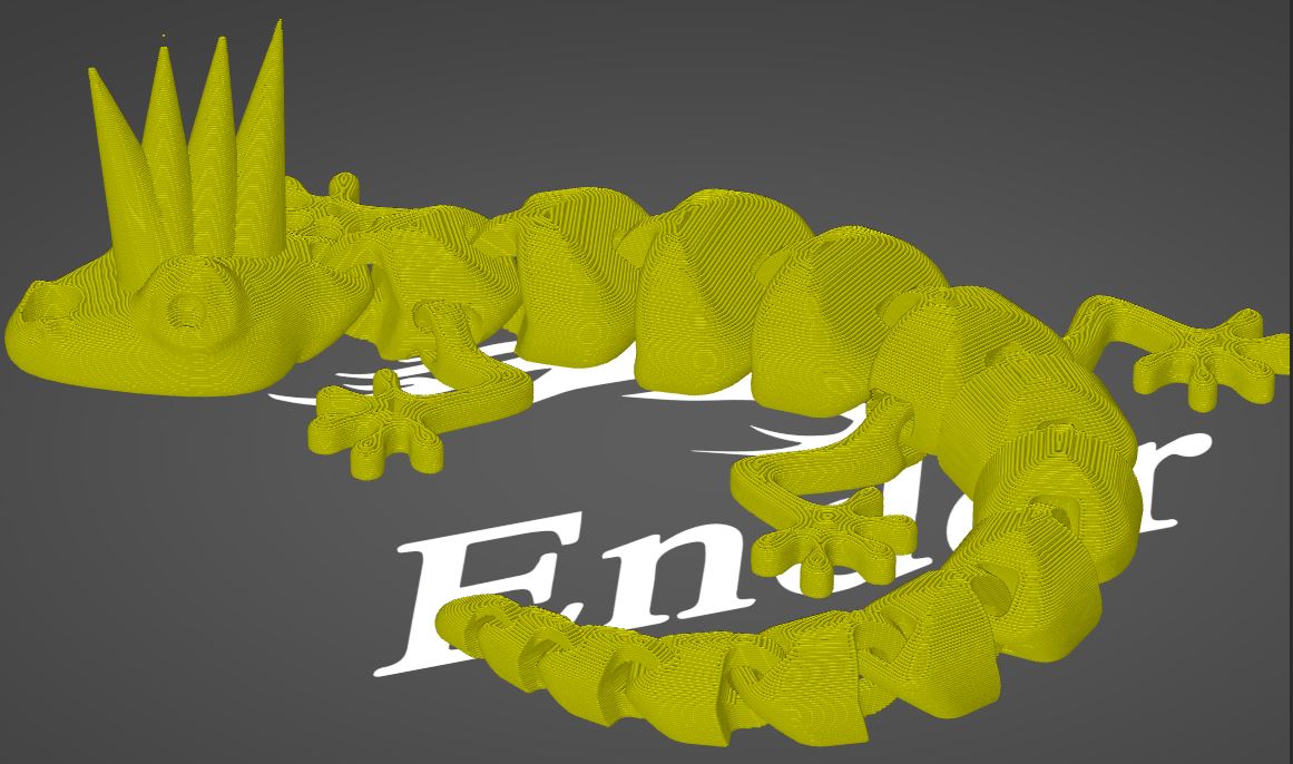 Punk Lizard by Printer-2.0 | Download free STL model | Printables.com