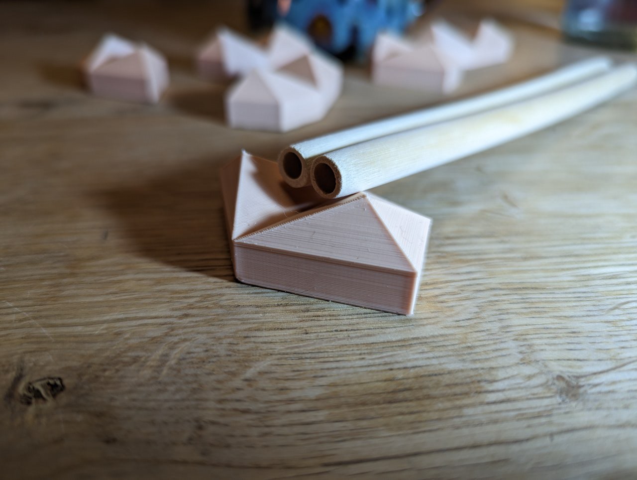 Low Poly Tesselated Chopstick Holders by demichiel | Download free STL ...