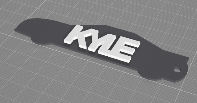 Kyle car keychain by -JKDev- | Download free STL model | Printables.com