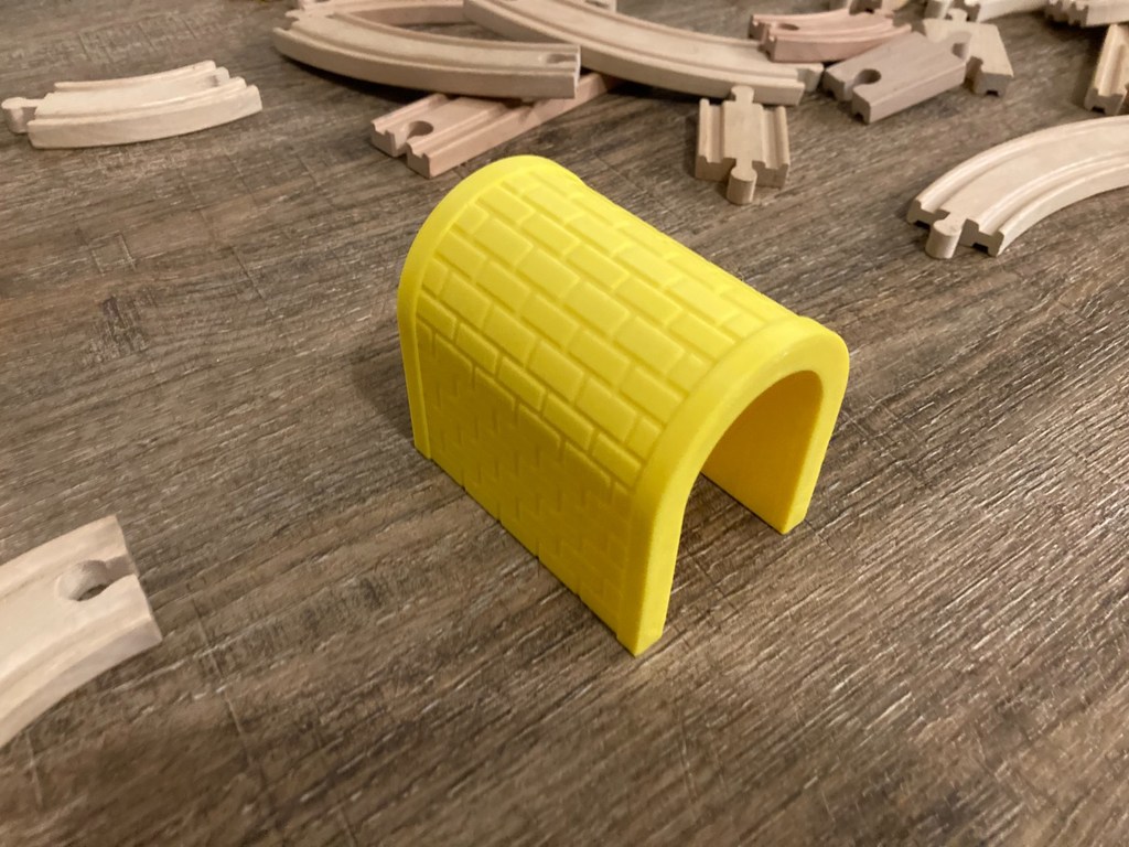 Small Train Tunnel Wood Track or HO by supertruper1988 | Download free ...