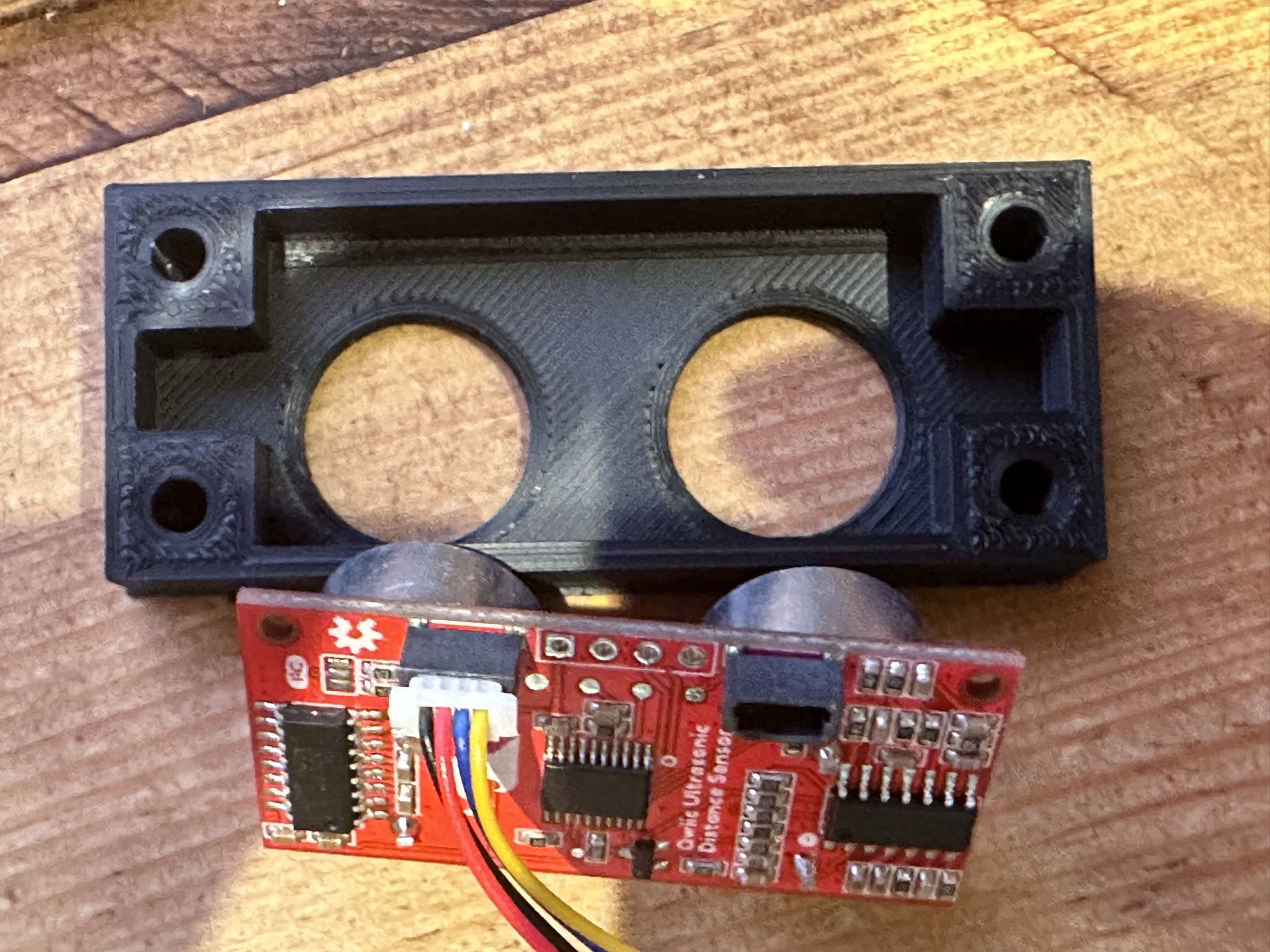 SparkFun Qwiic Ultrasonic Distance Sensor Case HC-SR04 by Adam Thomas ...