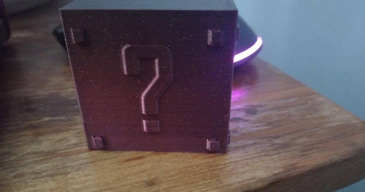 Question block by Charles warri0r | Download free STL model ...